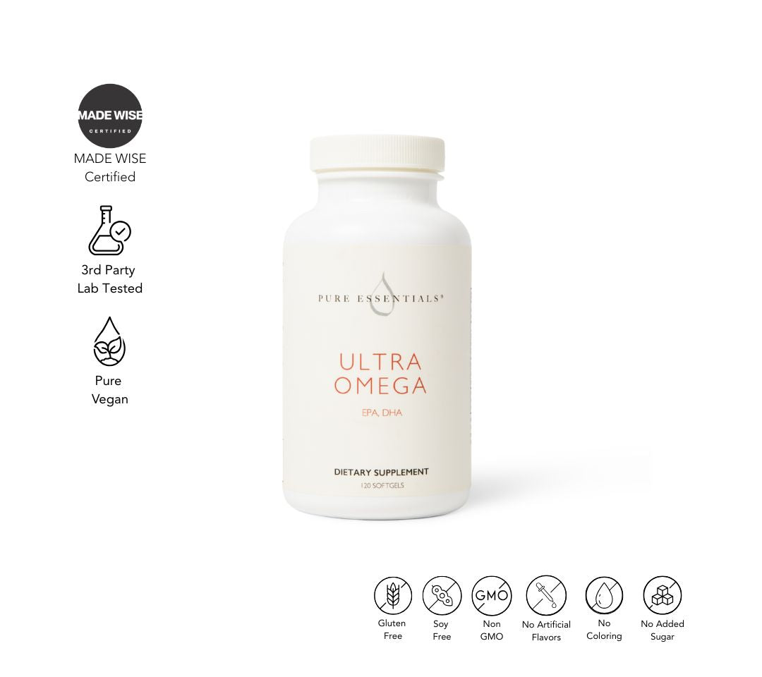 Ultra Omega | Omega-3 1500mg EPA/DHA Fish Oil Supplement – Pure ...