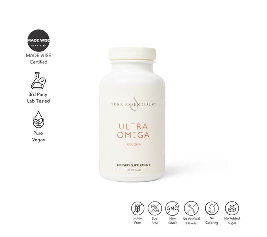 Ultra Omega | Omega-3 1500mg EPA/DHA Fish Oil Supplement – Pure ...